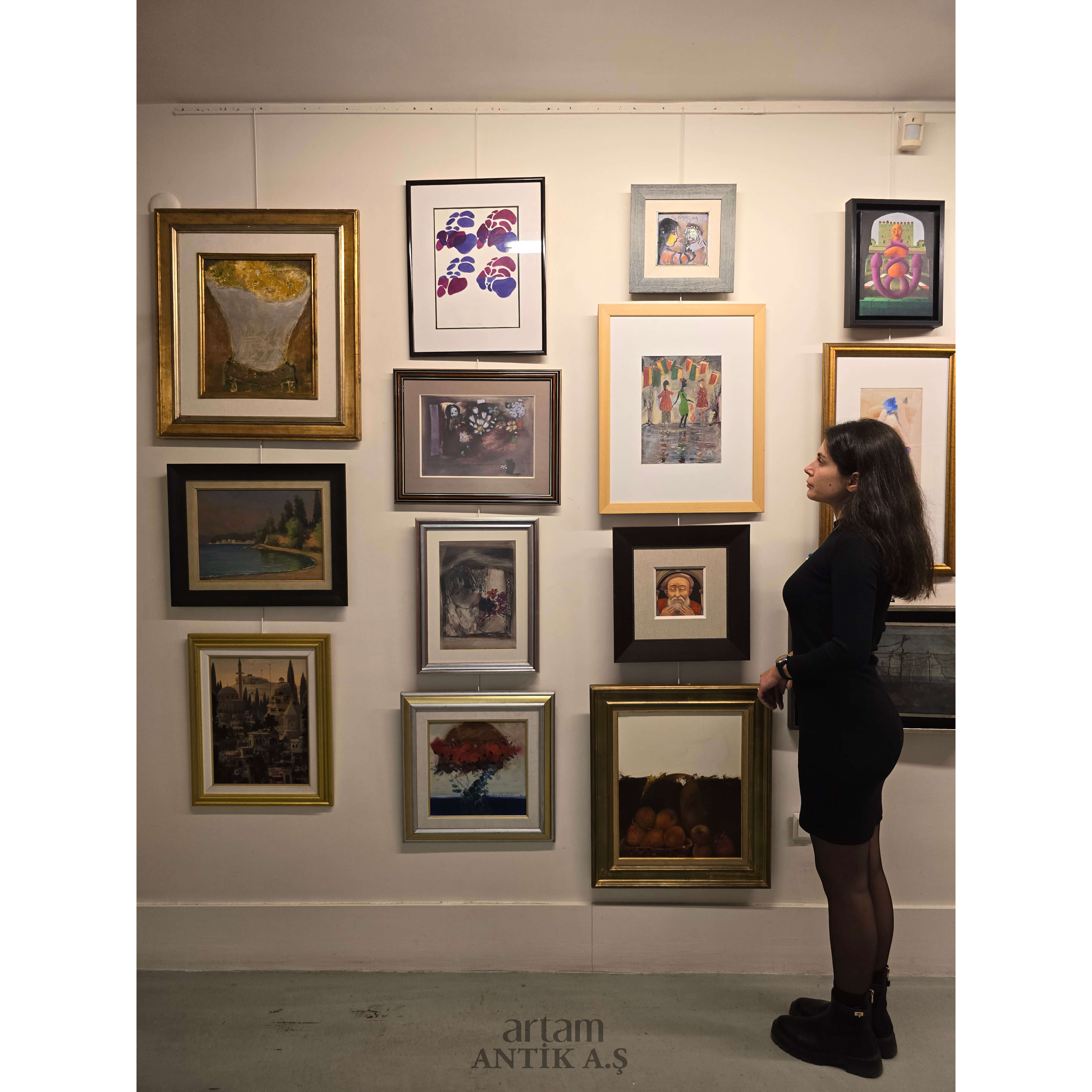 Tuncay Betil (1938-1988) Figüratif - Artam Antik A.Ş. Müzayede