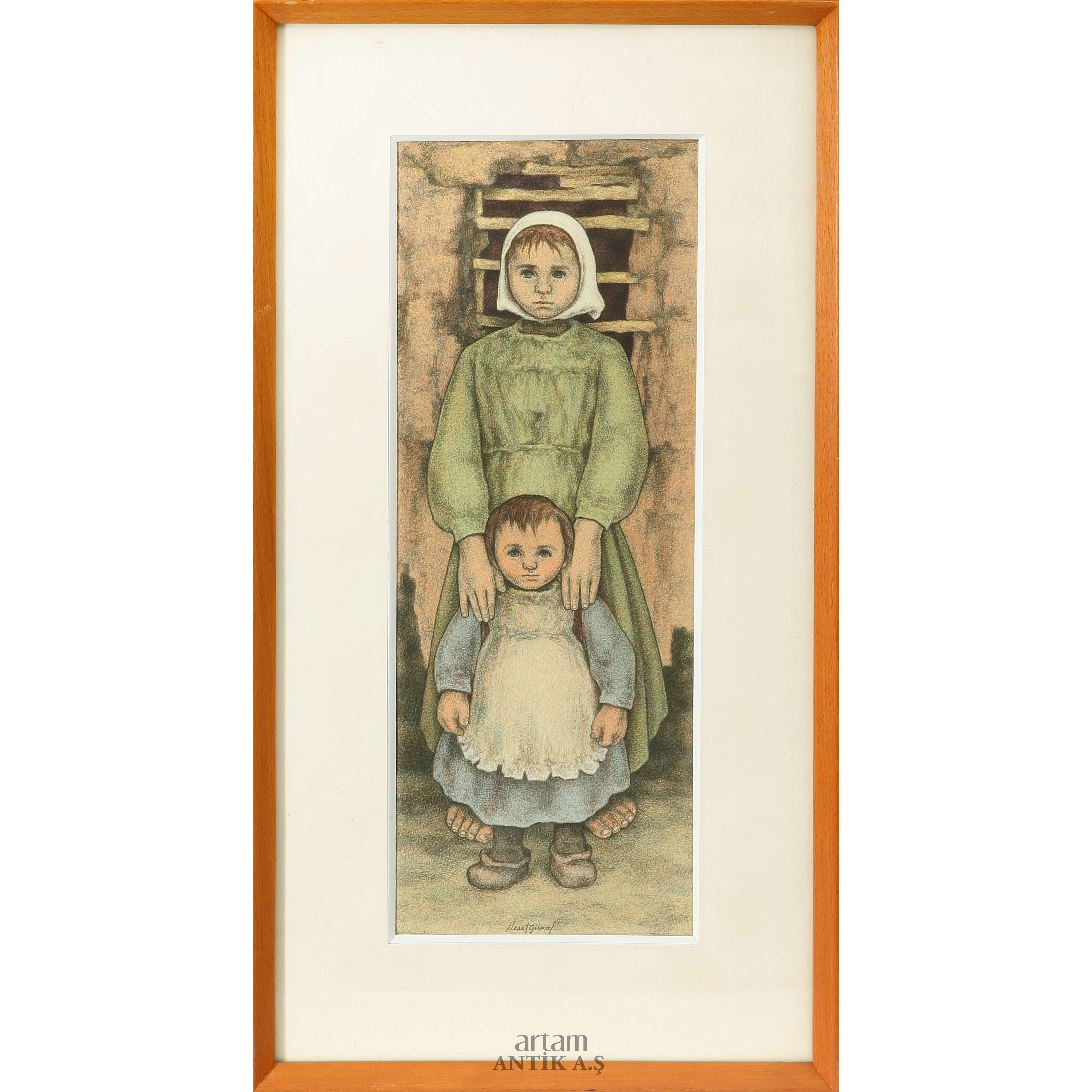 Neşet Günal (1923-2002) Figüratif - Artam Antik A.Ş. Müzayede