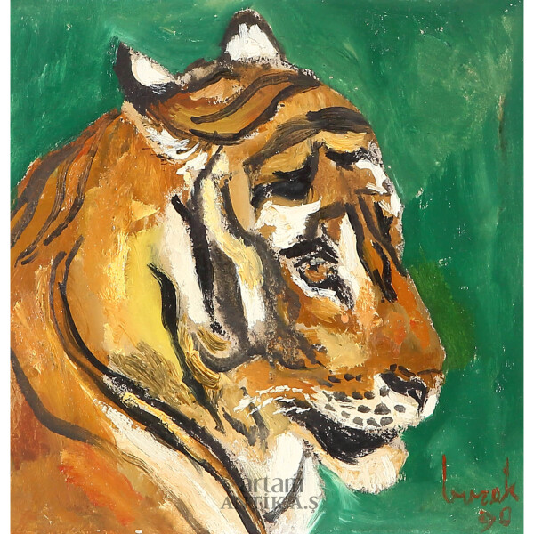 Cihat Burak (1915-1994) "Kaplan" - Artam Antik A.Ş. Müzayede