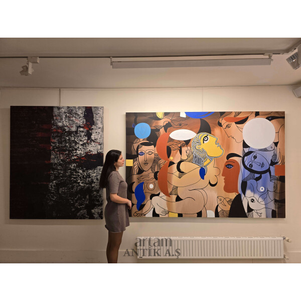 Ali Atmaca (1947) Untitled - Artam Antik A.Ş. Müzayede