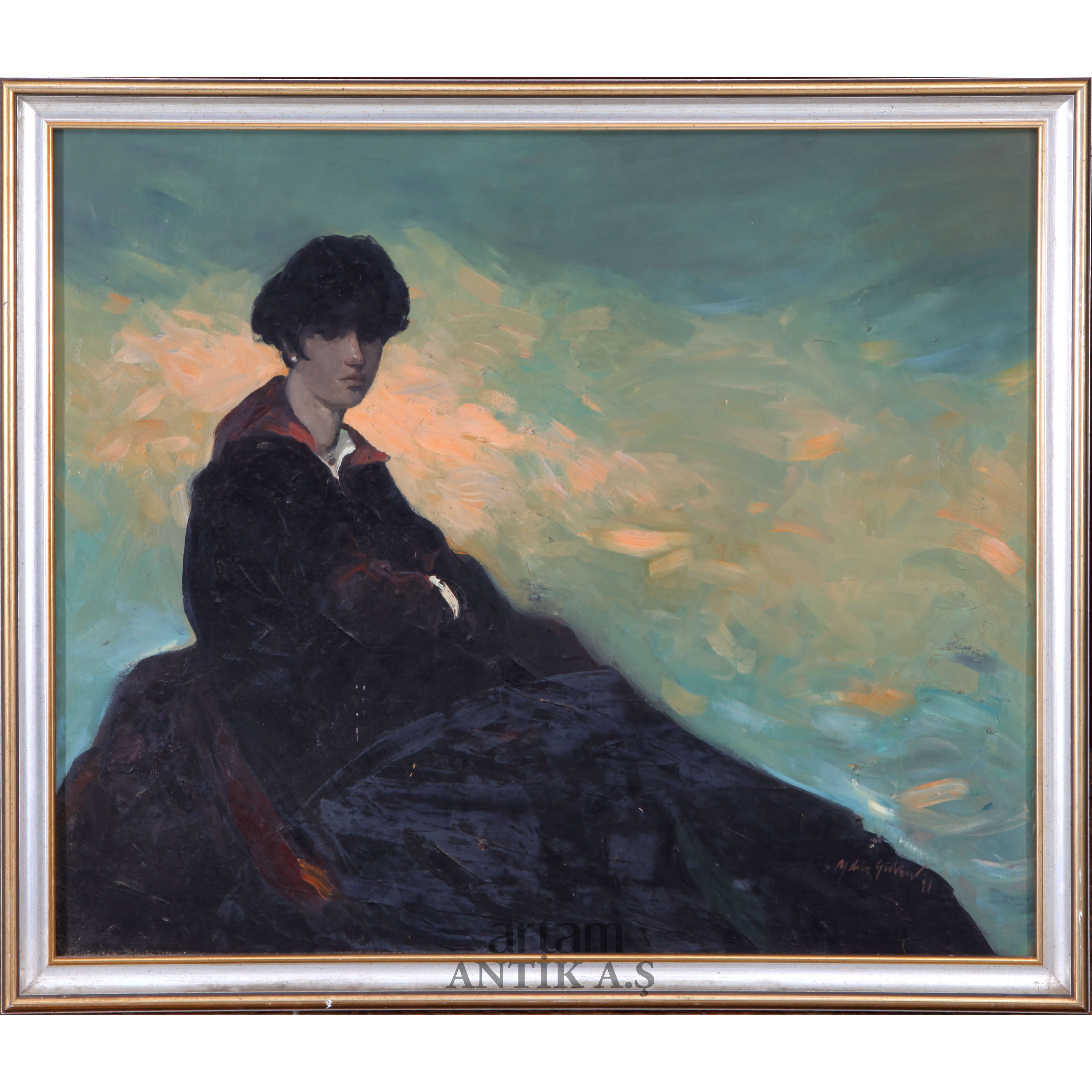 Mahir Güven (1958) Figüratif - Artam Antik A.Ş. Müzayede