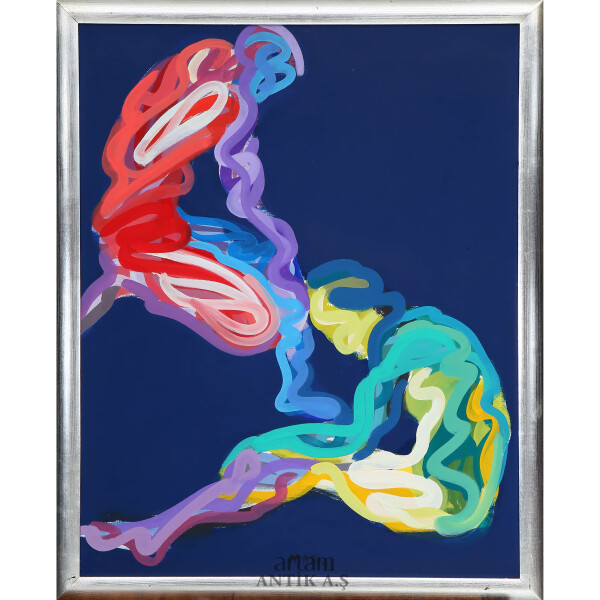 Mustafa Ata (1945) Figüratif - Artam Antik A.Ş. Müzayede