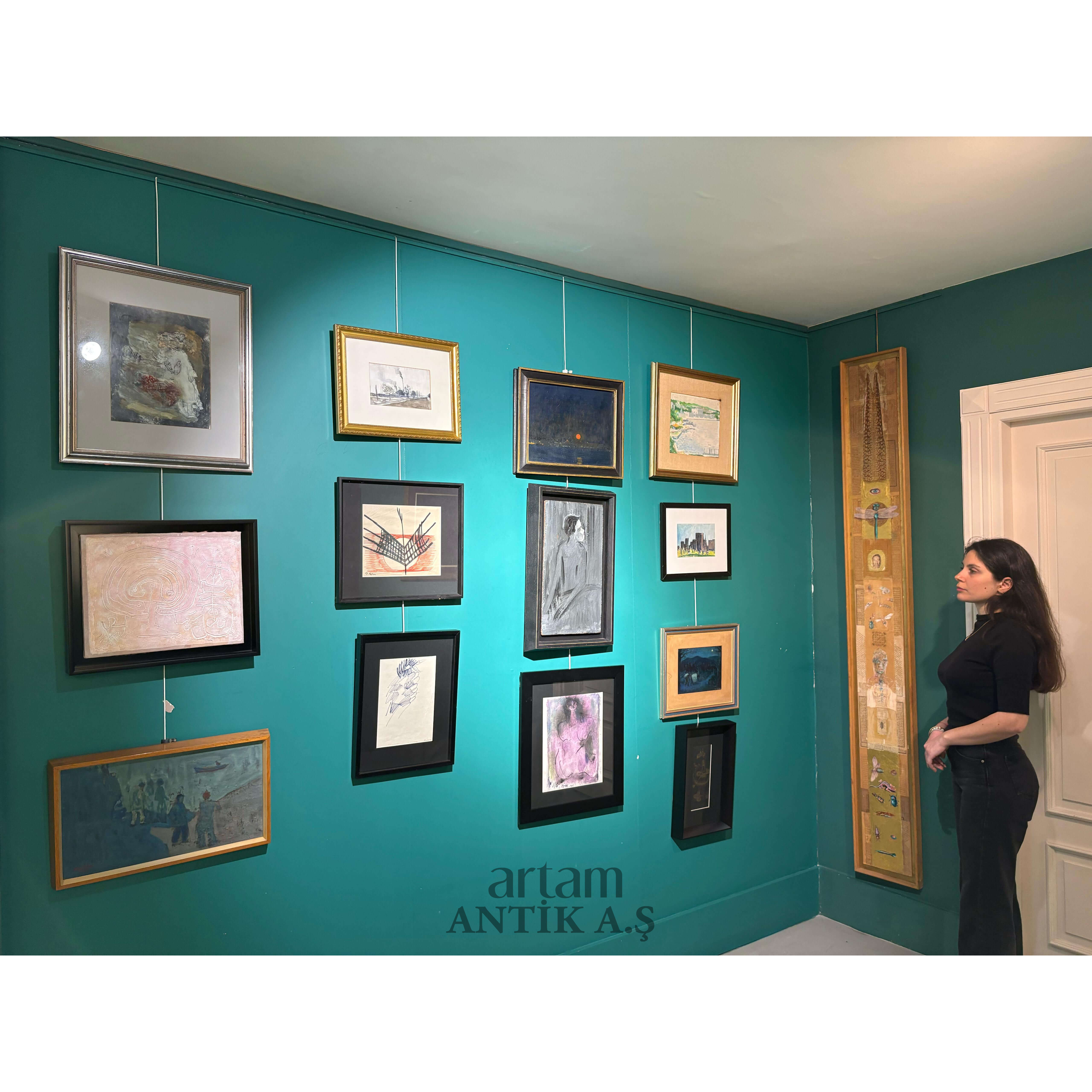 Selim Turan (1915-1994) Figüratif - Artam Antik A.Ş. Müzayede