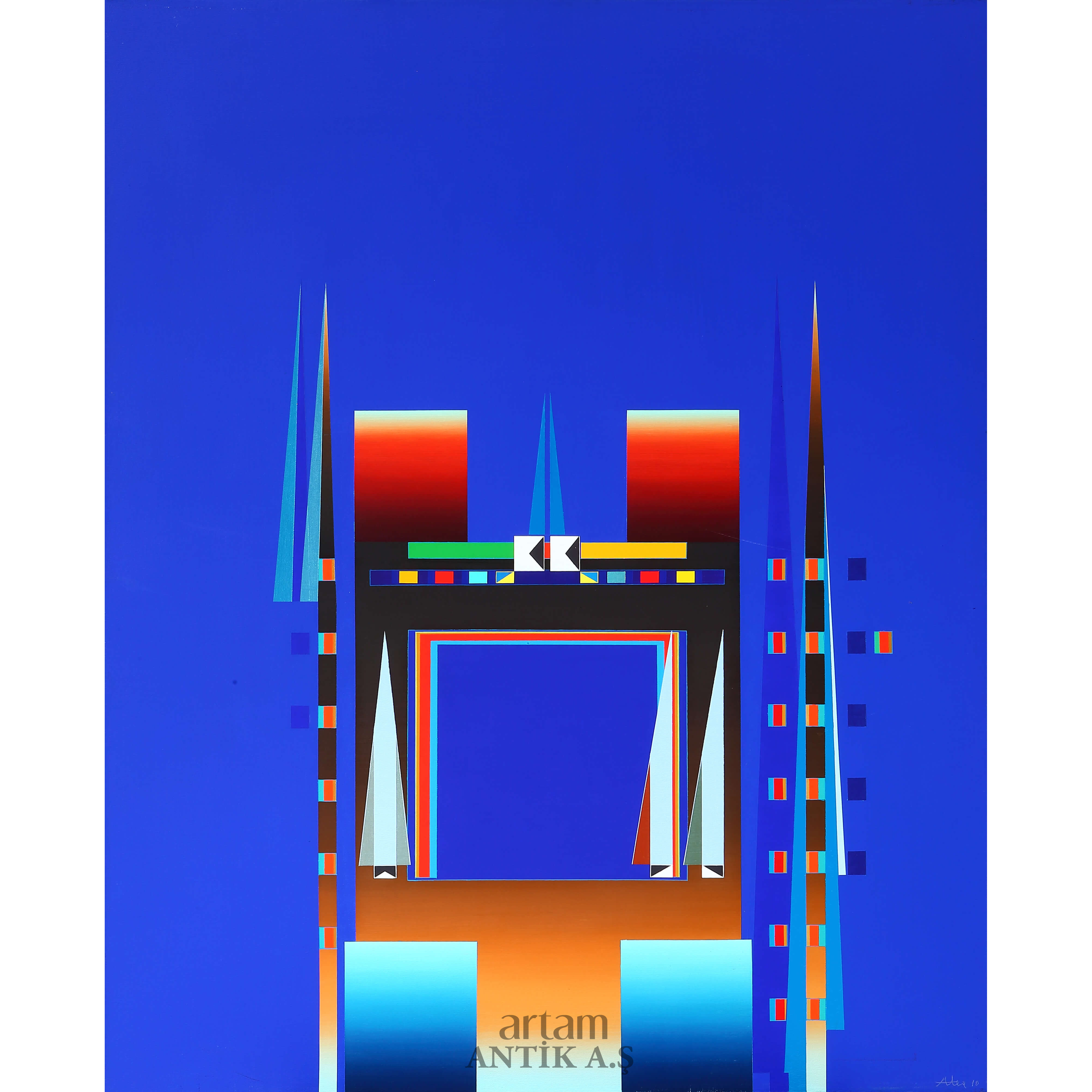 İsmail Ateş (1960) Untitled - Artam Antik A.Ş. Müzayede