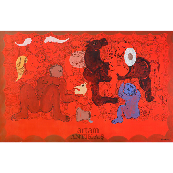 Ali Atmaca (1947) Untitled - Artam Antik A.Ş. Müzayede