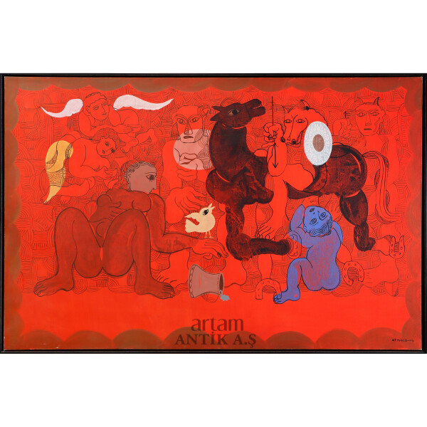 Ali Atmaca (1947) Untitled - Artam Antik A.Ş. Müzayede