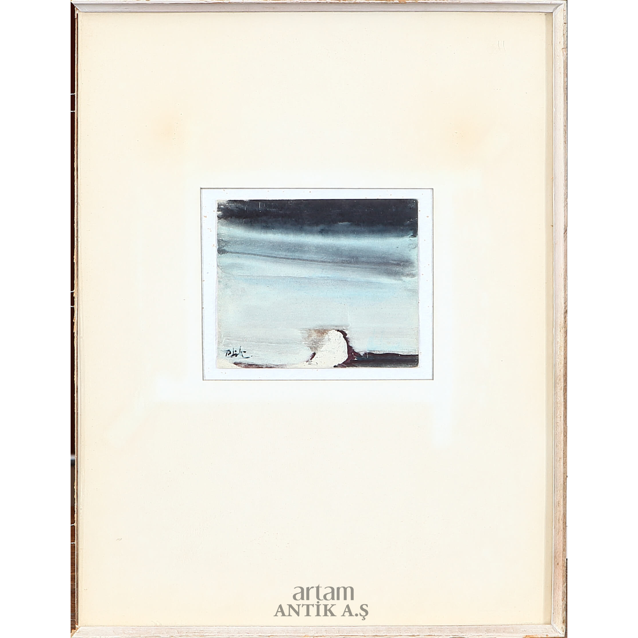 Abidin Dino (1913-1993) "Deniz Düşünedursun" - Artam Antik A.Ş. Müzayede