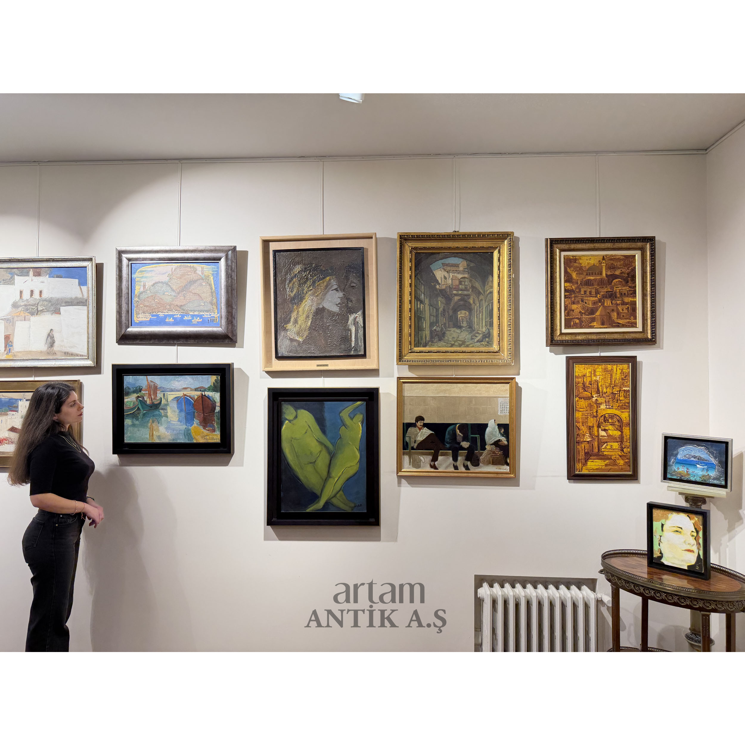 Celal Uzel (1901-1965) "Kalcıhanı" - Artam Antik A.Ş. Müzayede